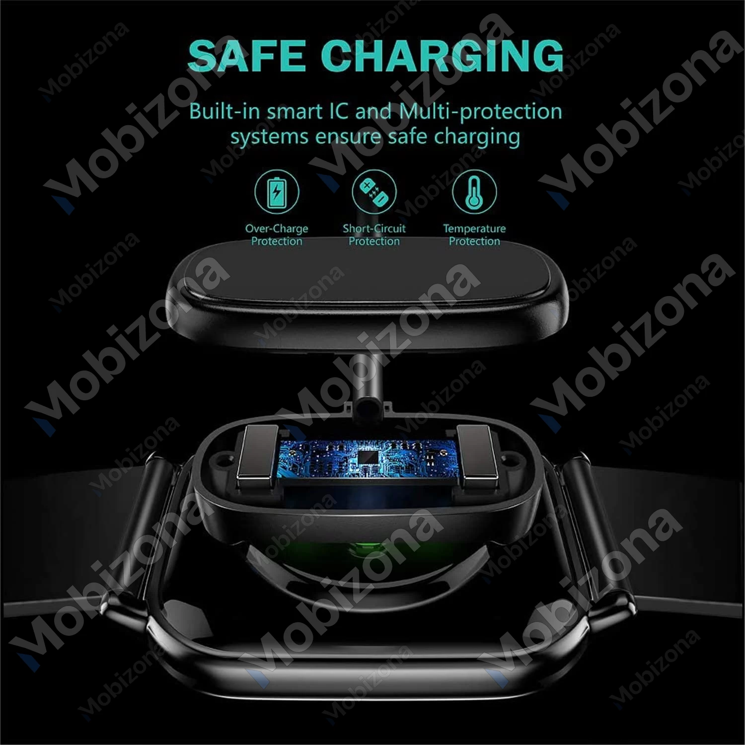 Amazfit GTR 3/3 Pro/4/4 Pro, GTS 3/4 belaidis įkroviklis, laidas